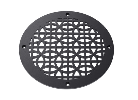 Sunray Round Metal Grille | Reggio Register